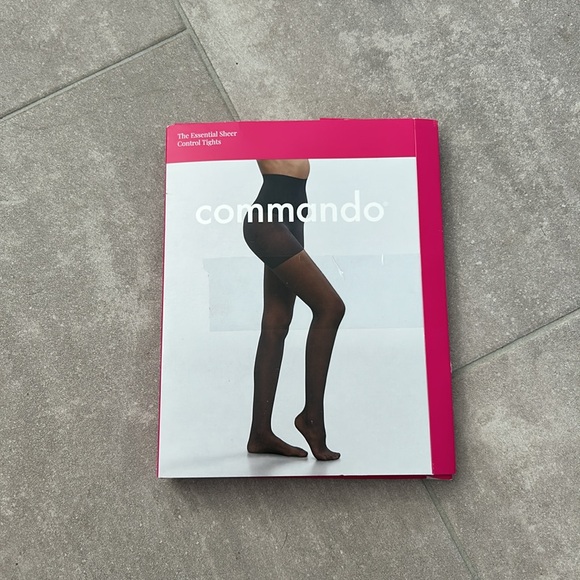 Commando | Accessories | Commando Essential Sheer Control Top Tights In ...